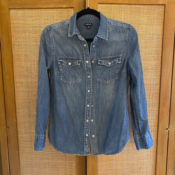 J. Crew | Tops | J Crew Denim Shirt 6p | Poshmark